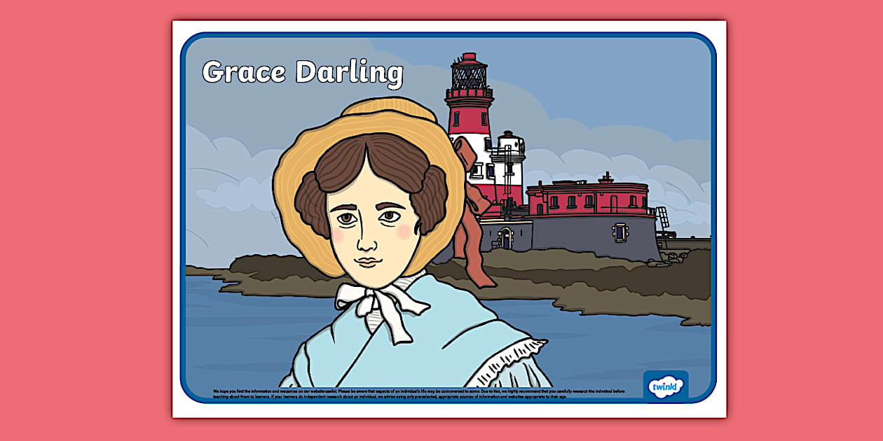 Grace Darling Display Poster (teacher made) - Twinkl