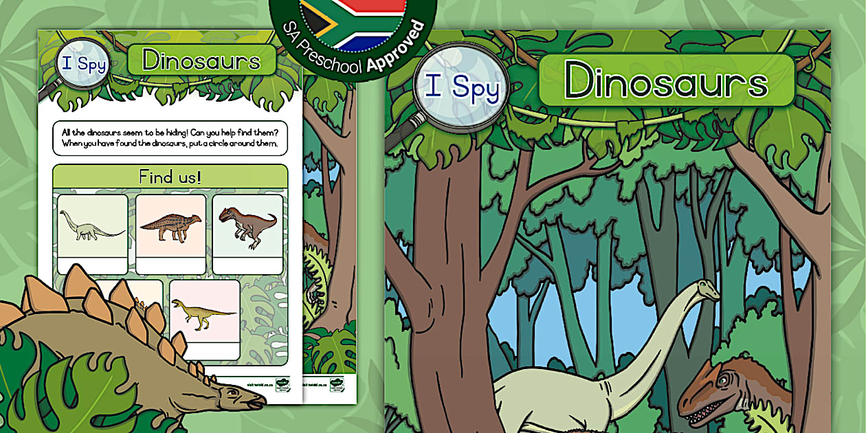 I Spy: Dinosaurs - Find the Hidden Dinosaurs