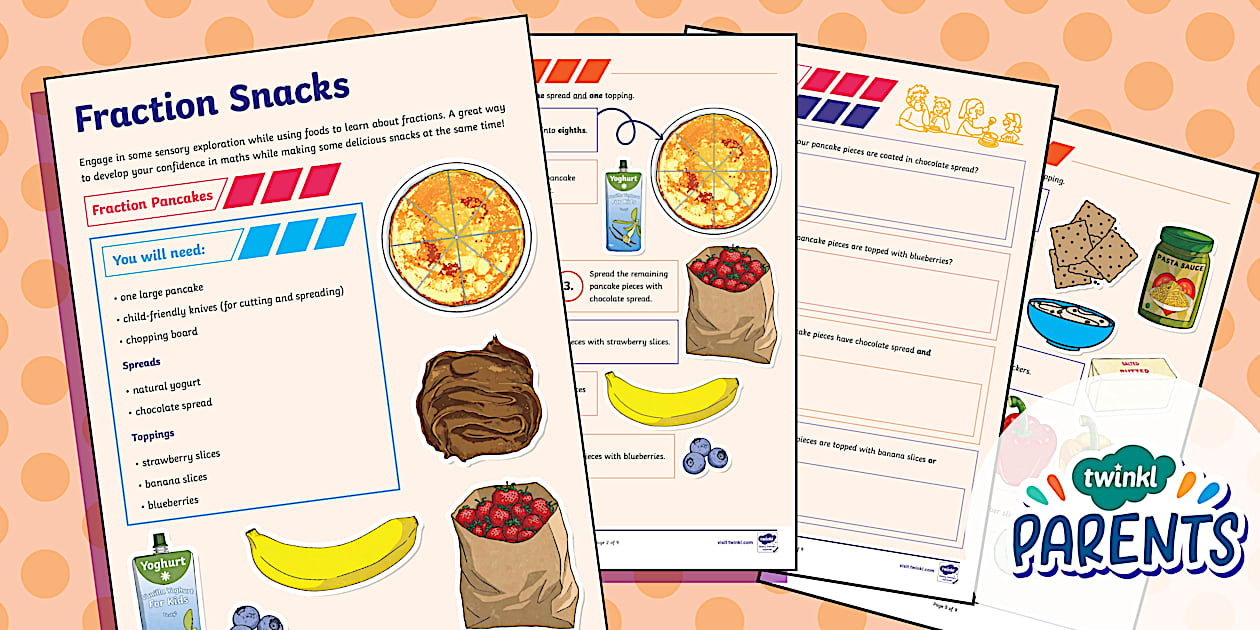 SEND Maths Support: Fraction Snacks (Year 3 Level)