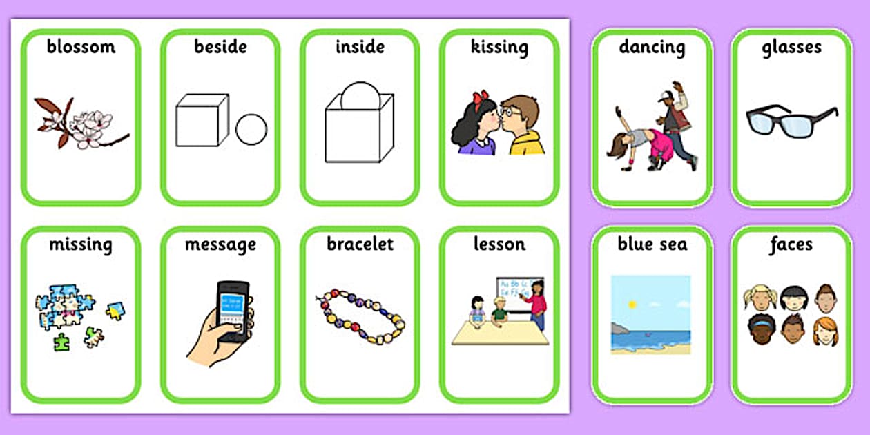 Medial 's' Playing Cards -speech sounds, phonology, articulation, speech