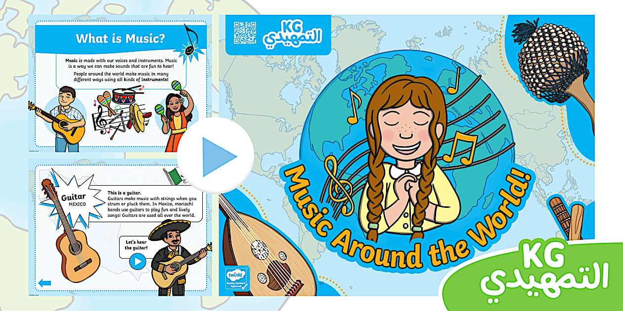 Explore the World: Music Around the World PowerPoint | EYFS ...