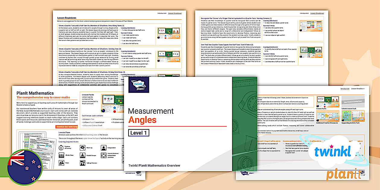 During Year 4 Pathways: Angles Overview - Twinkl