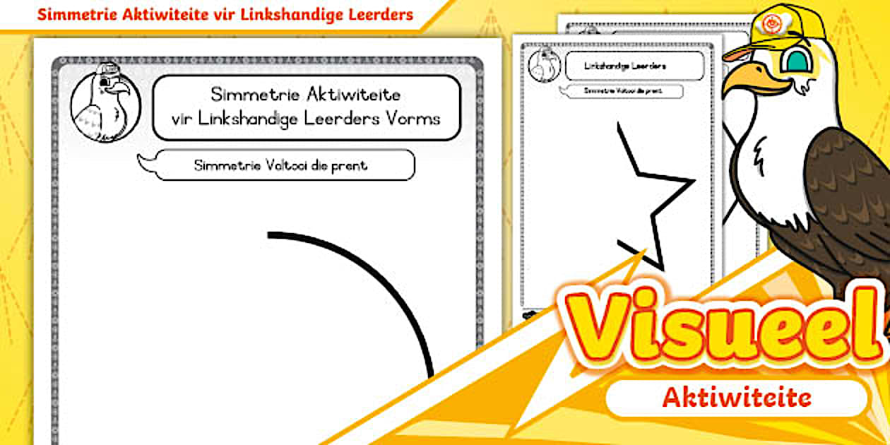 Grondslagfase Simmetrie Linkshandige Leerders Vorms - Aktiwiteite (KABV ...
