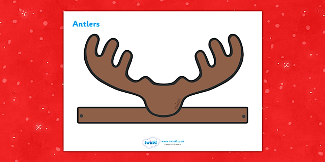 Christmas Reindeer Antlers Themed Role Play (teacher made)