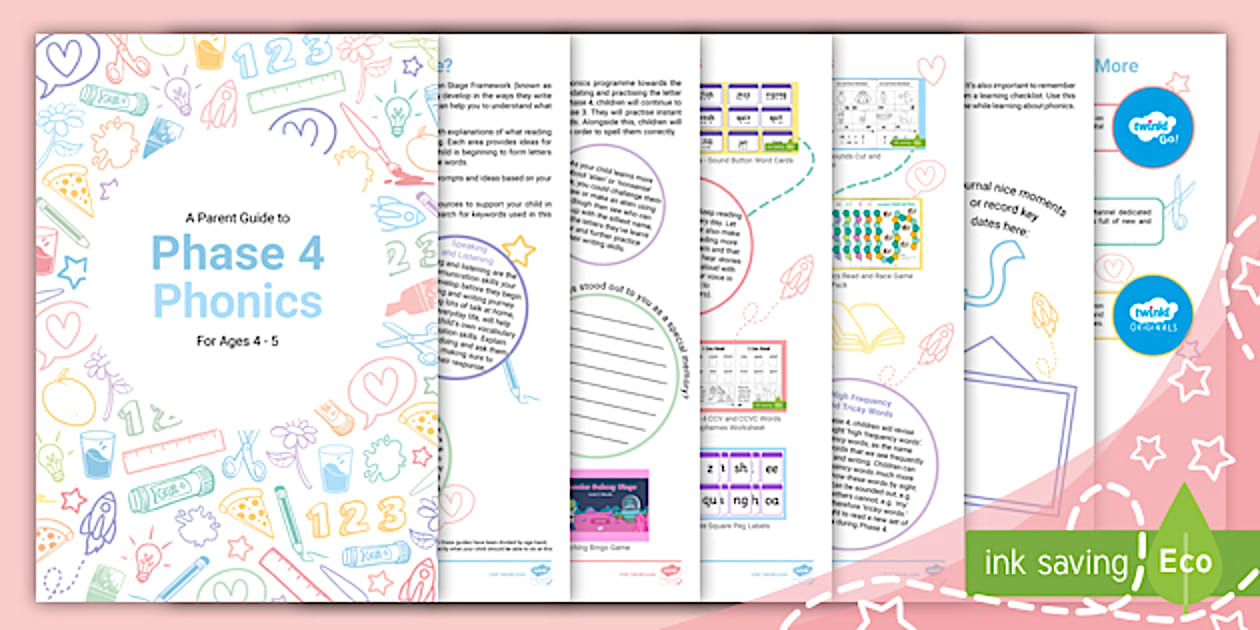 Parent Guide to Phase 4 Phonics | Home Teaching Support