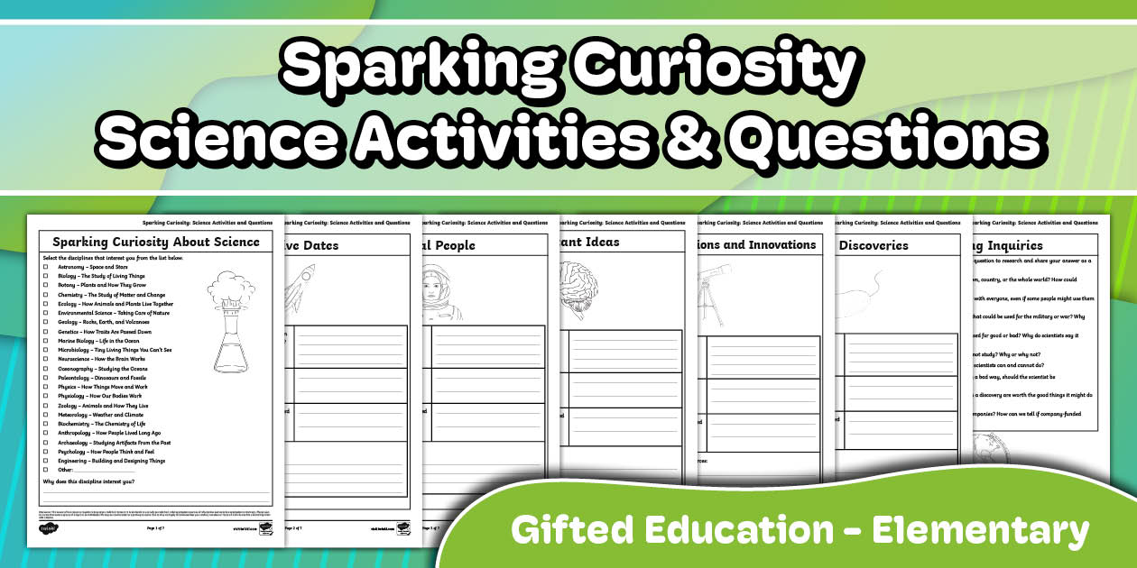 Sparking Curiosity Science Activities and Questions