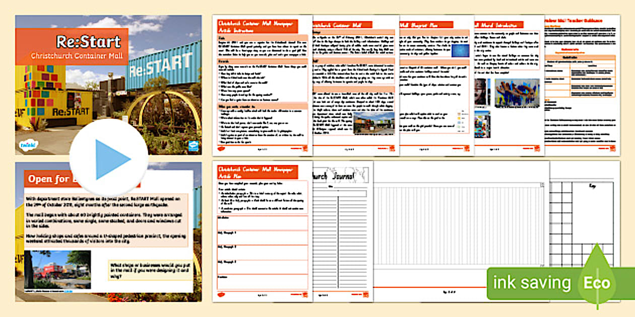 Container Mall Resource Pack