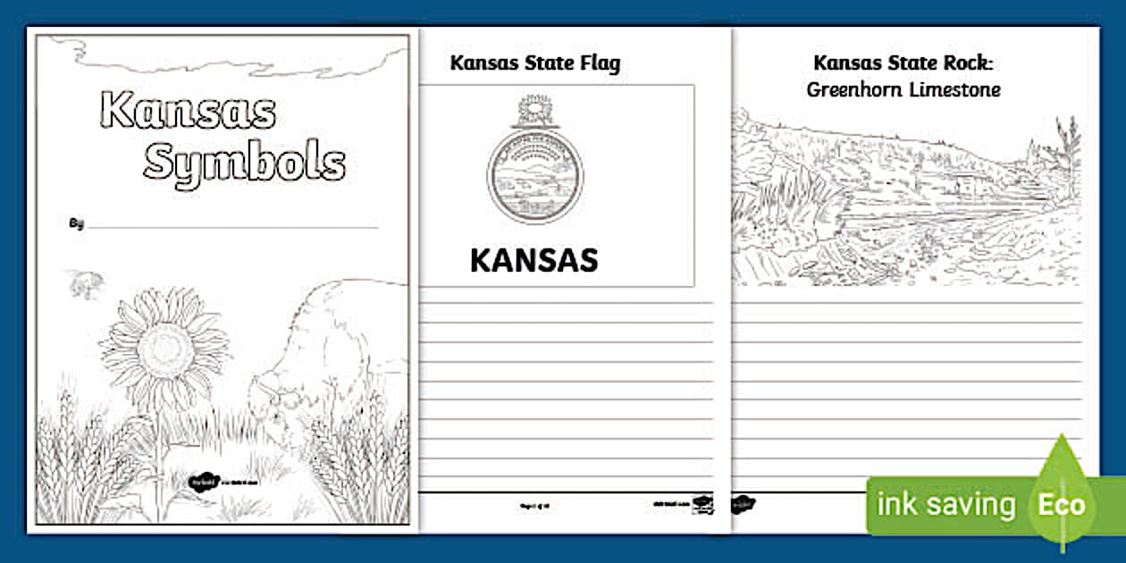 Kansas Symbols Activity Booklet | Teaching Resource | Twinkl