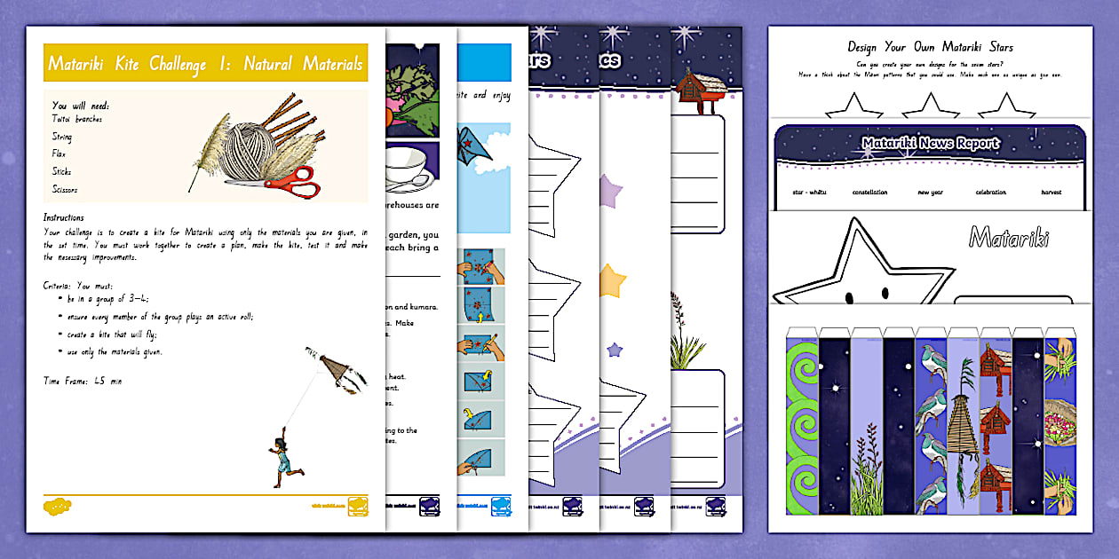 Matariki Bumper Resource Pack (teacher made) - Twinkl