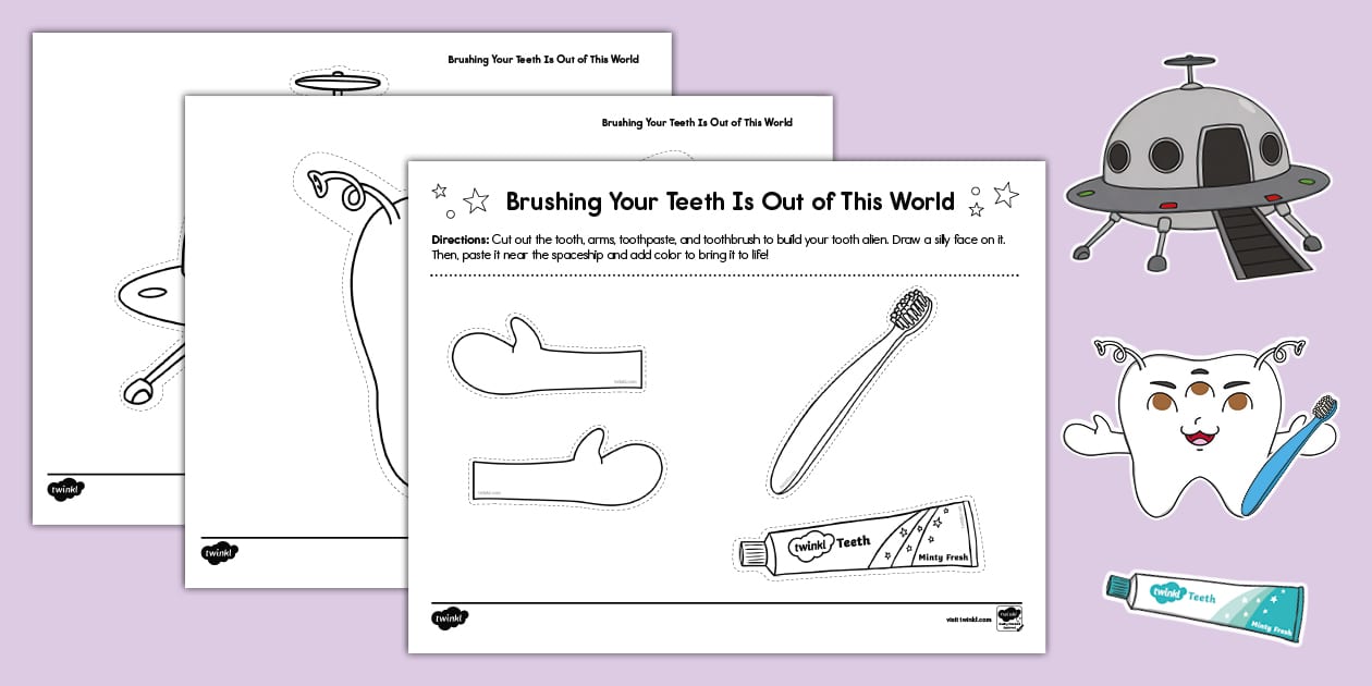 Early Childhood Brushing Your Teeth Is Out of This World