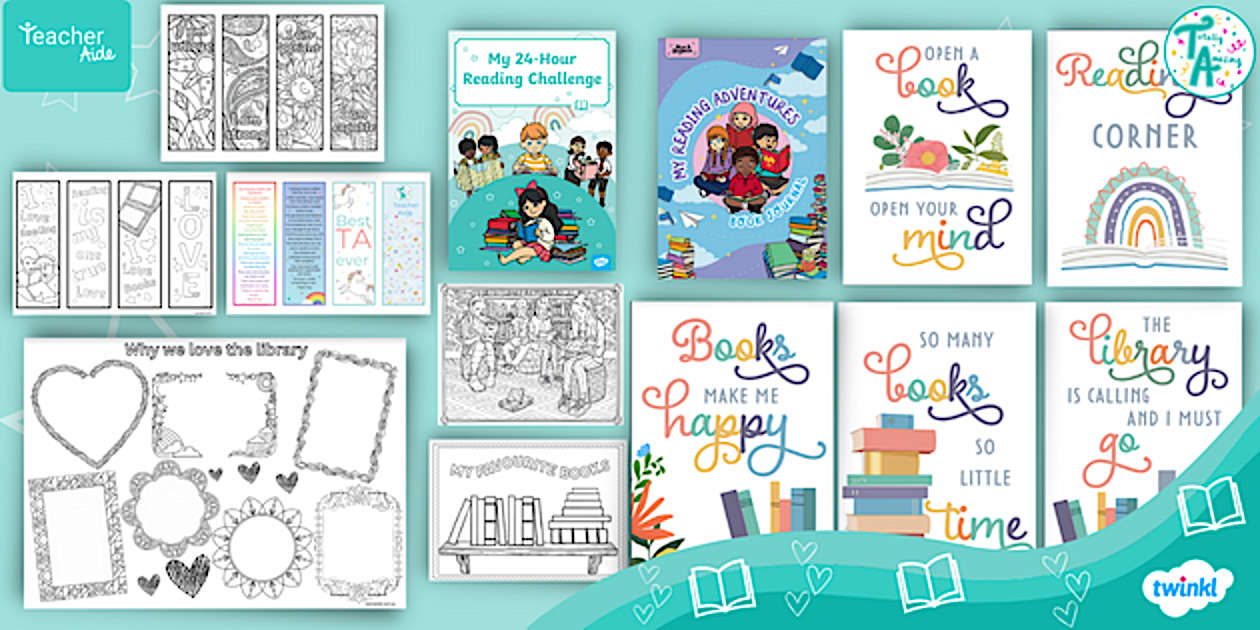 Library Lovers Day TA Pack (teacher made) - Twinkl