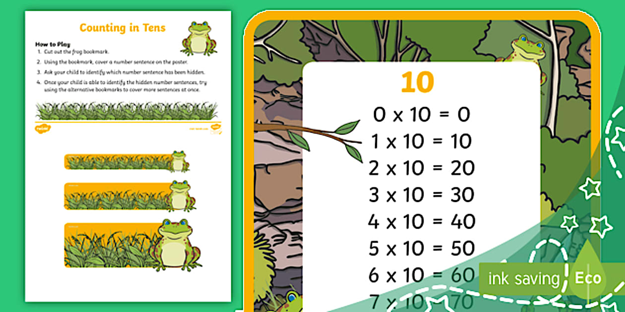 👉 Ten Times Tables Game (Ages 6 - 7) - Twinkl