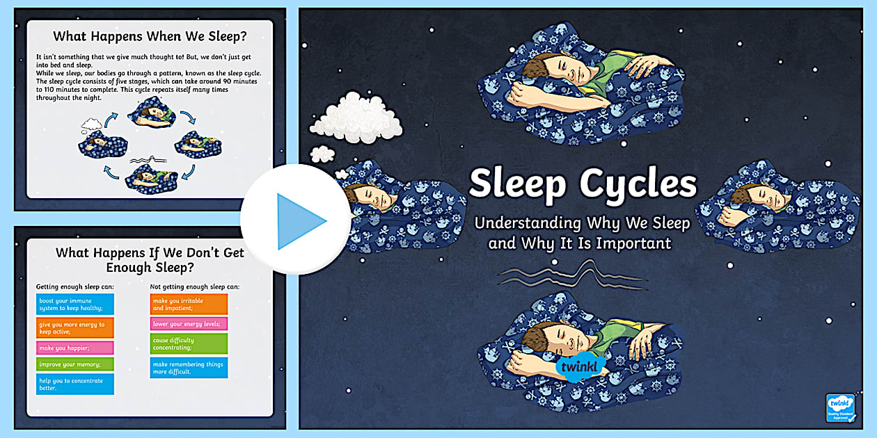 CfE Second Level All About Sleep PowerPoint (teacher made)