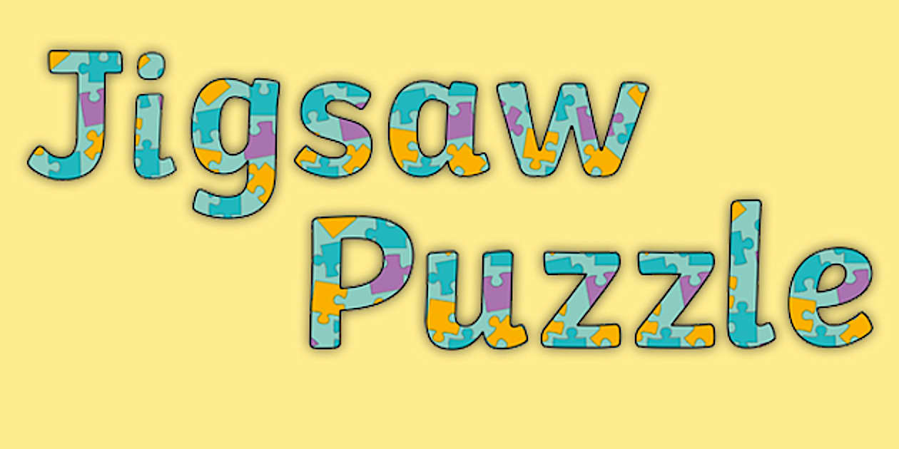 Jigsaw Puzzle Display Title (Teacher-Made) - Twinkl