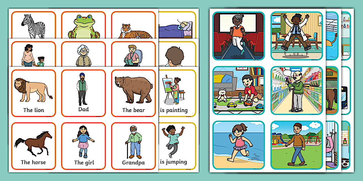 Colourful Semantics Sentences Who? Doing what? Where?