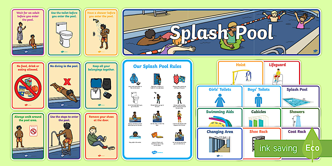Splash Pool Primary Resource Pack (Teacher-Made) - Twinkl
