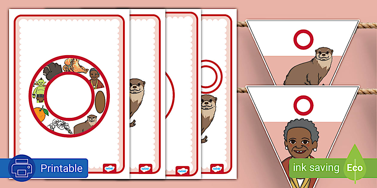 Gr. R Phonics Display Posters and Bunting: O Sound - Twinkl