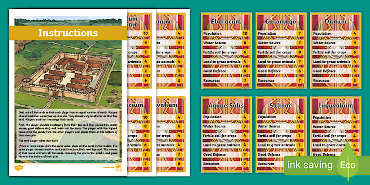 Invaders and Settlers Settlement Card Game (teacher made)