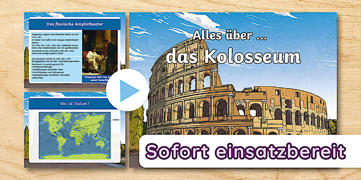 Das Kolosseum – PowerPoint für die Grundschule