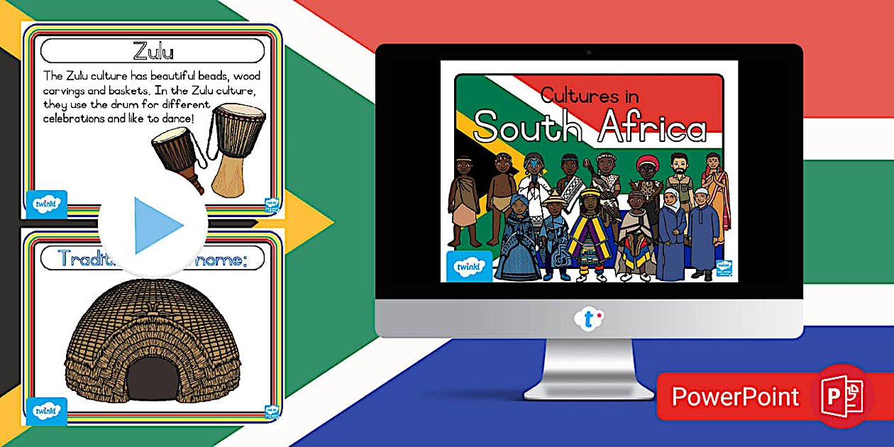 Different cultures in SA PowerPoint (teacher made) - Twinkl
