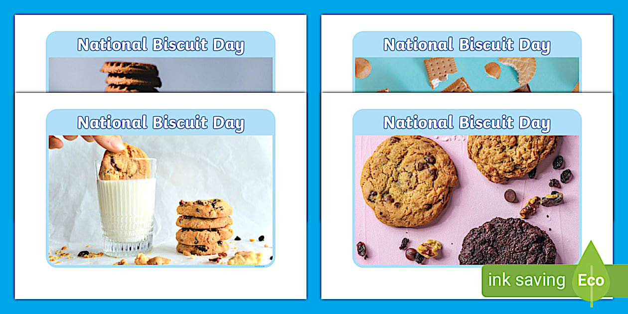 National Biscuit Day Photo Pack (teacher made) - Twinkl