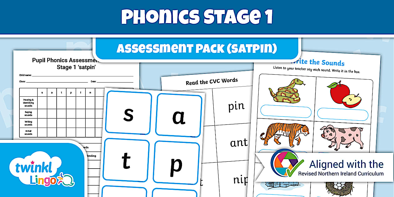 Phonics Foundation Stage 1 Literacy Assessment Pack (satpin)