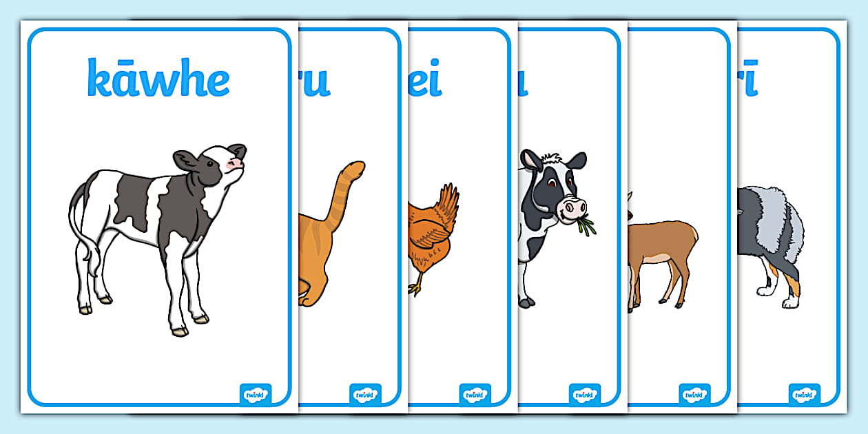 Farm Animals Display Posters (teacher made) - Twinkl