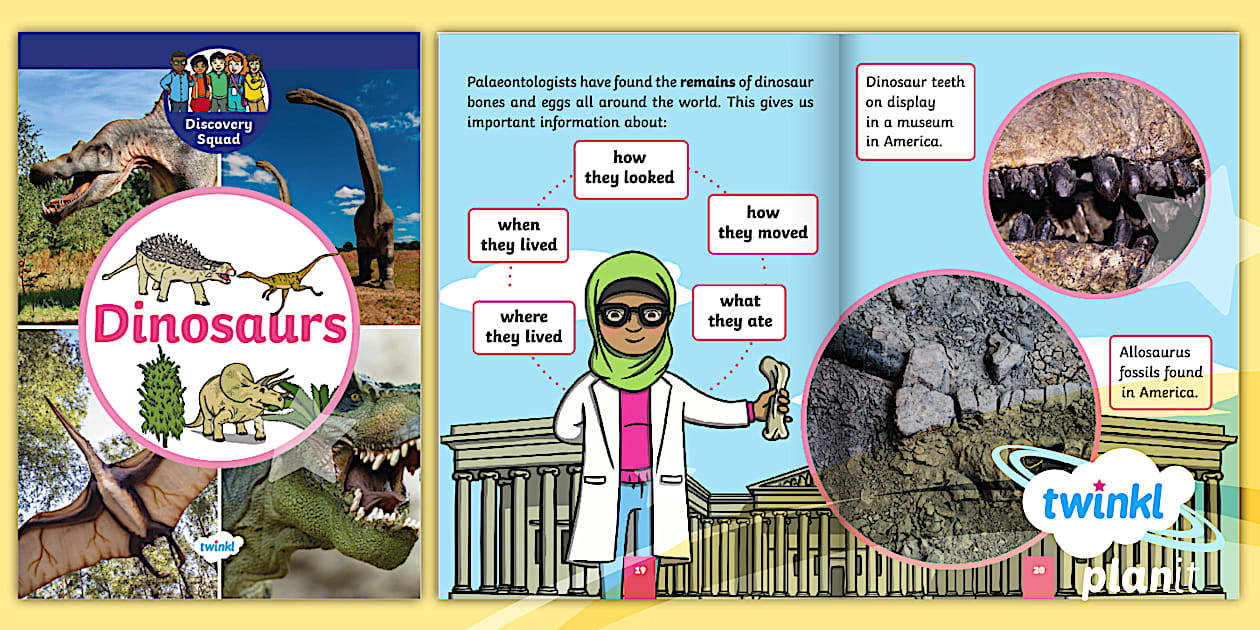Dinosaur eBook | Reading Resources (Teacher-Made) - Twinkl