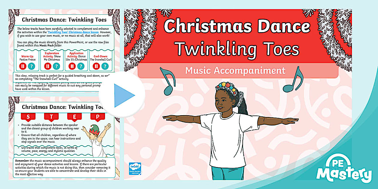 PE Christmas Dance Music Pack: Twinkling Toes (teacher made)