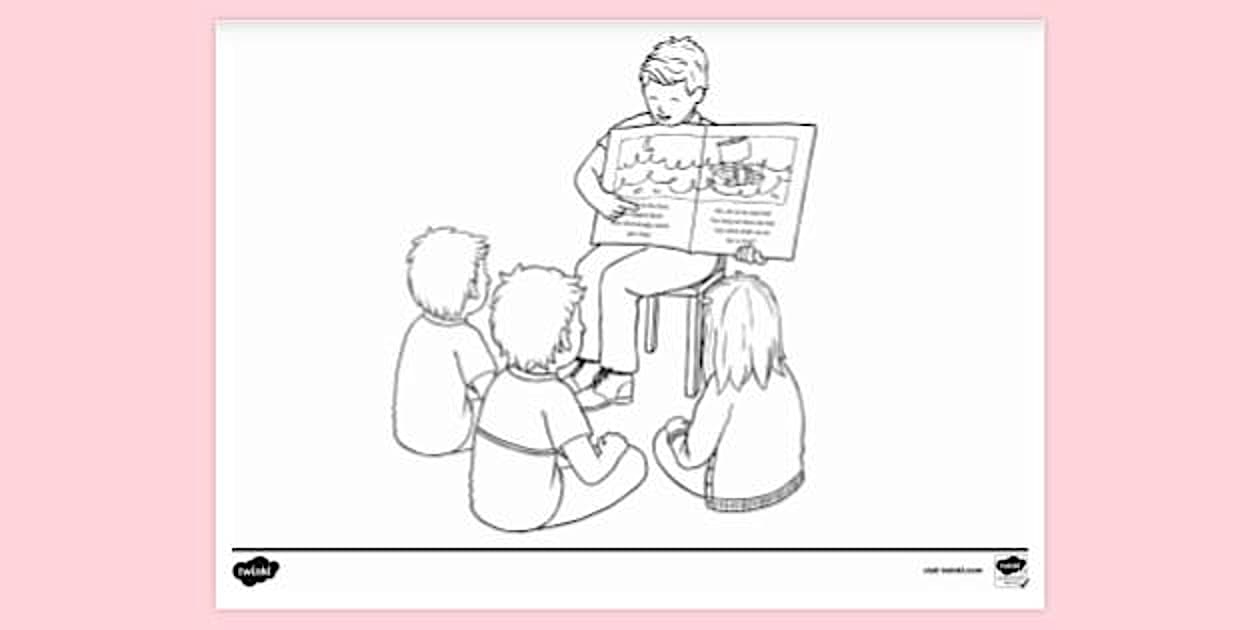 Nursery Staff Colouring Sheet | Colouring Sheets - Twinkl