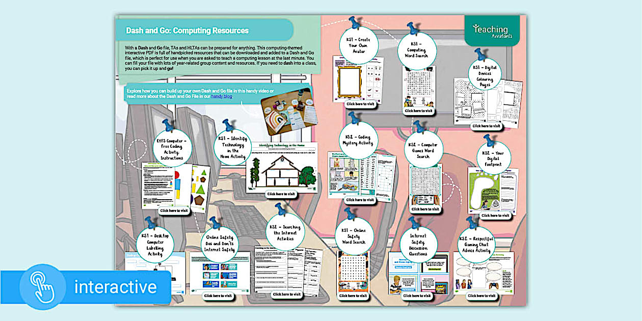 Dash and Go: Computing Resources (Teacher-Made) - Twinkl