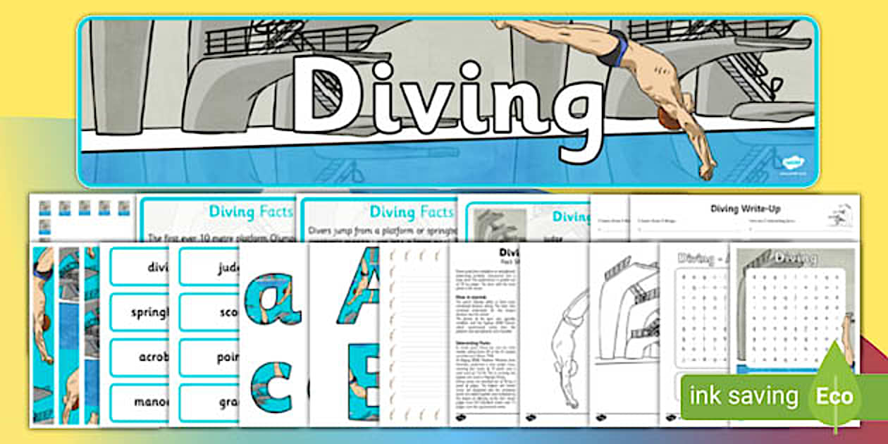 Diving Resource Pack (teacher made) - Twinkl