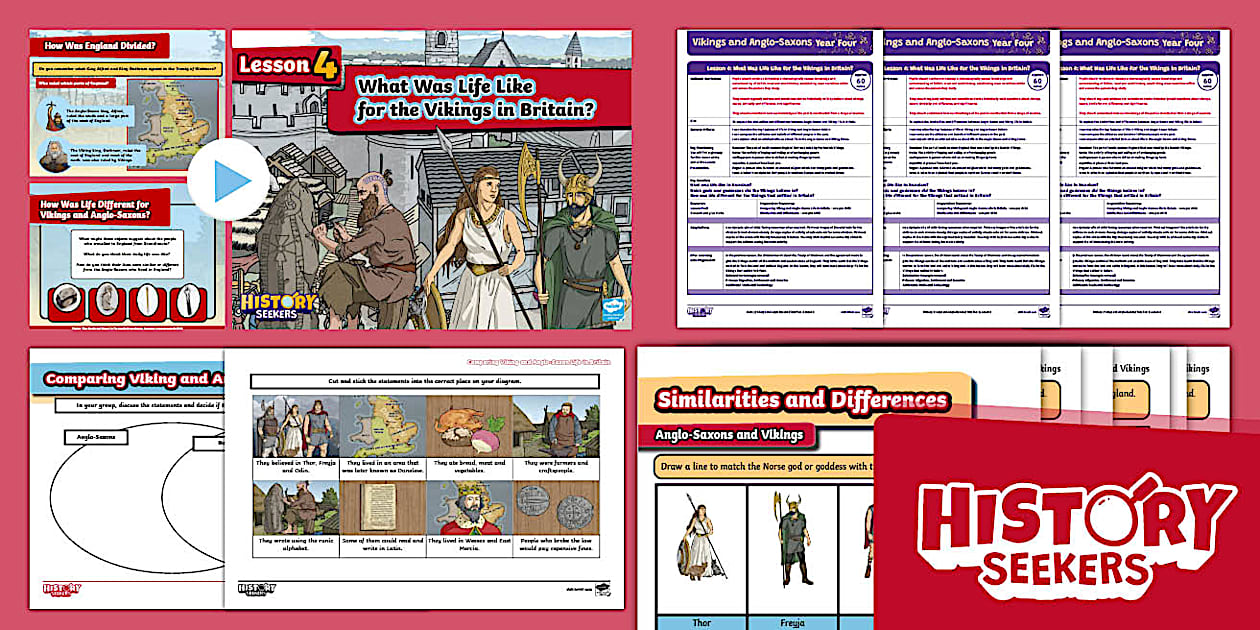 Year 4 Vikings Lesson Pack