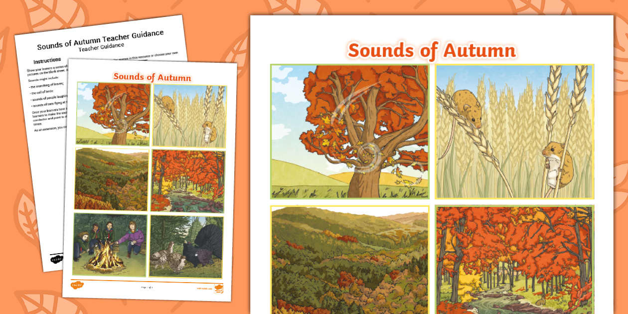 KS2 Sounds of Autumn Drama Activity (teacher made) - Twinkl