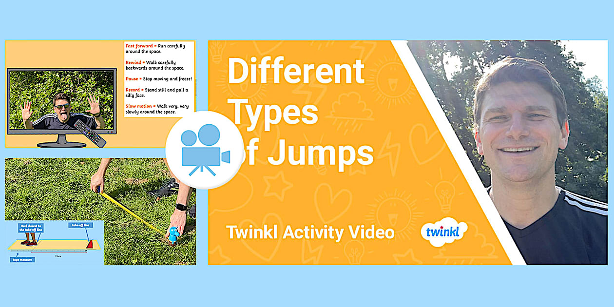 KS1 (Ages 5-7) Activity Video: Different Types of Jumps