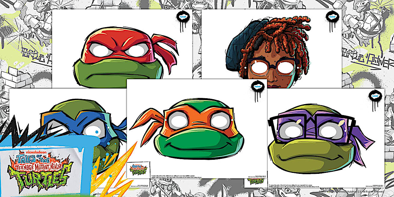 FREE! - Tales of the Teenage Mutant Ninja Turtles Masks | Paramount