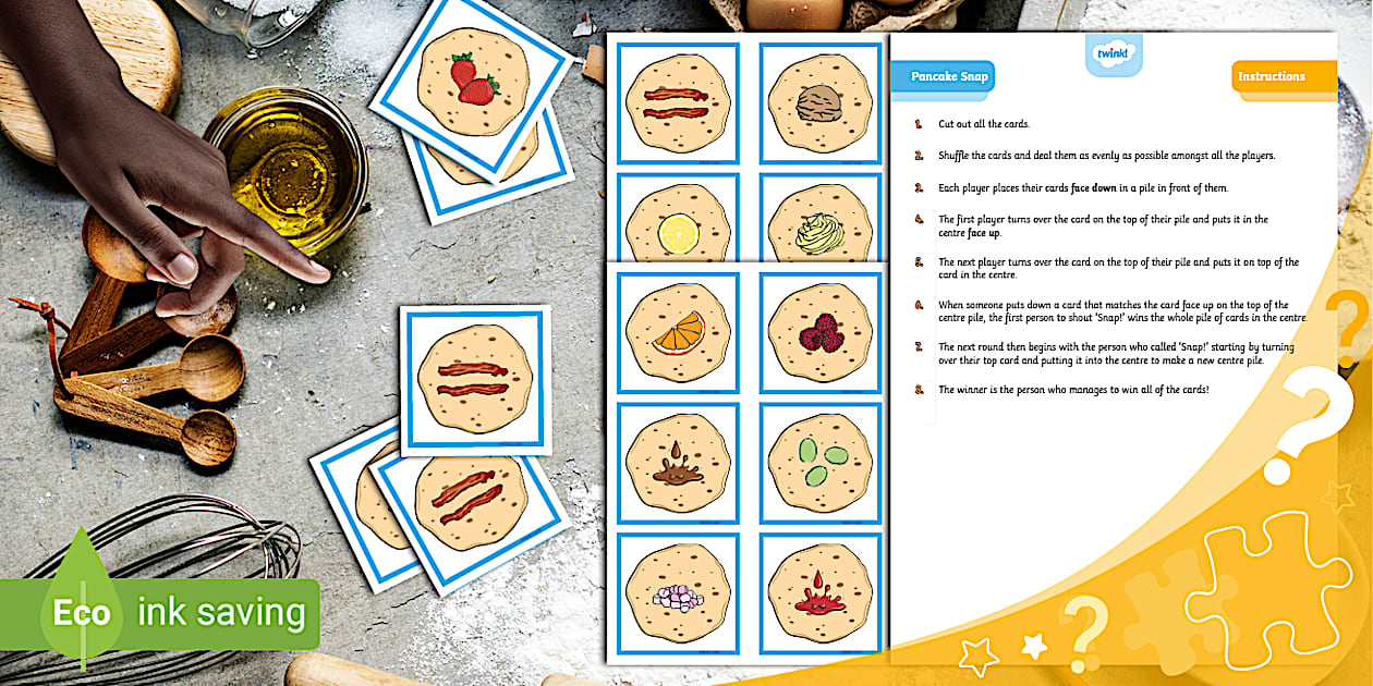 Pancake Snap (teacher made) - Twinkl