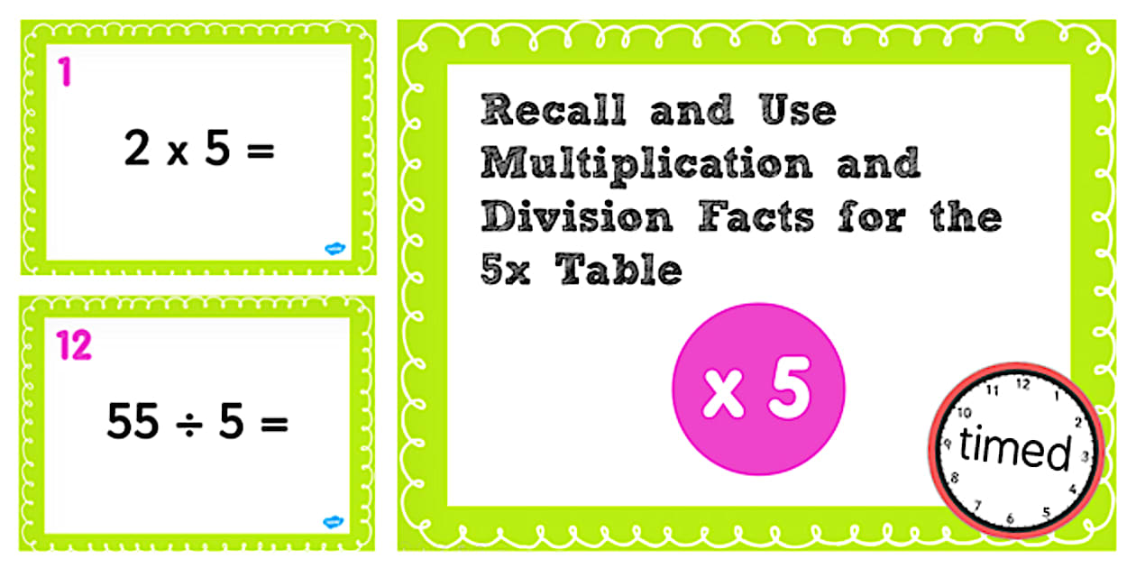 5 Times Table PowerPoint | Primary Resources (teacher made)