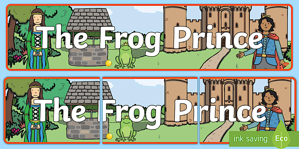 The Frog Prince Display Banner (teacher made) - Twinkl