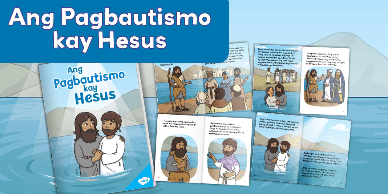 Ang Pagbautismo kay Hesus eBook | Grade 1 | Twinkl PH