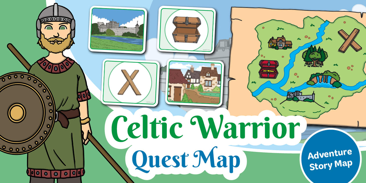 Celtic Warrior Quest Map