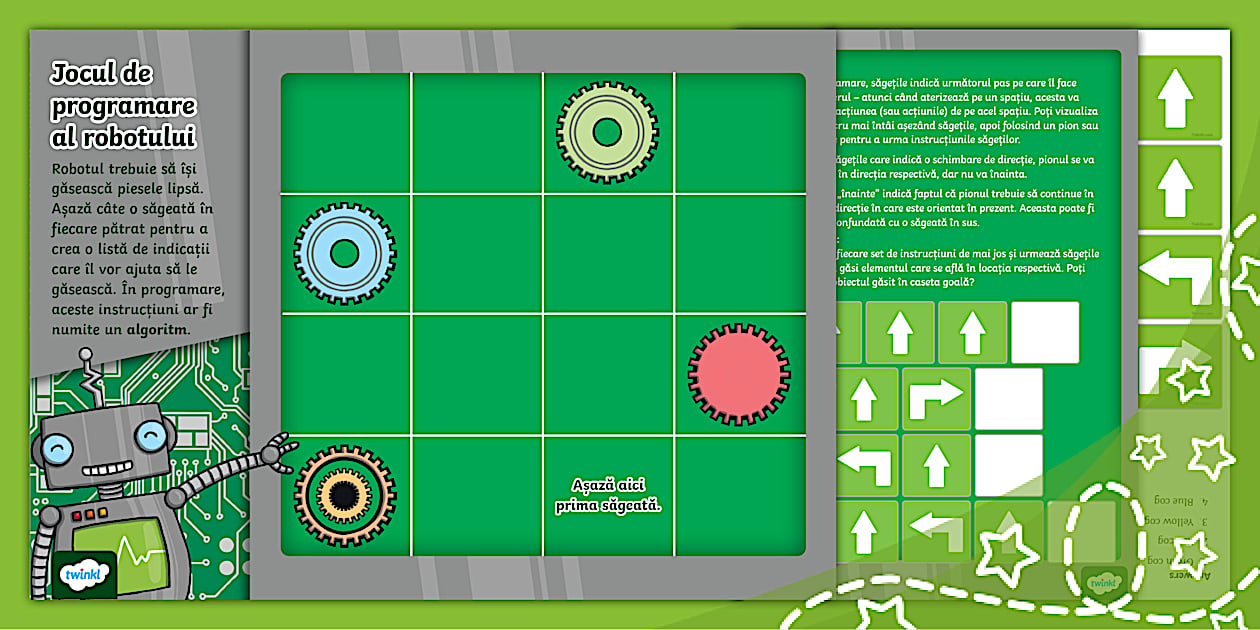 Robot – Joc de programare offline pentru copii - Twinkl