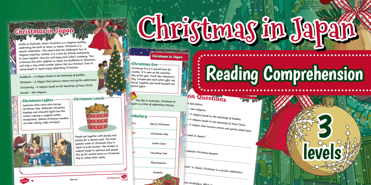Reading Comprehension: Christmas in Japan