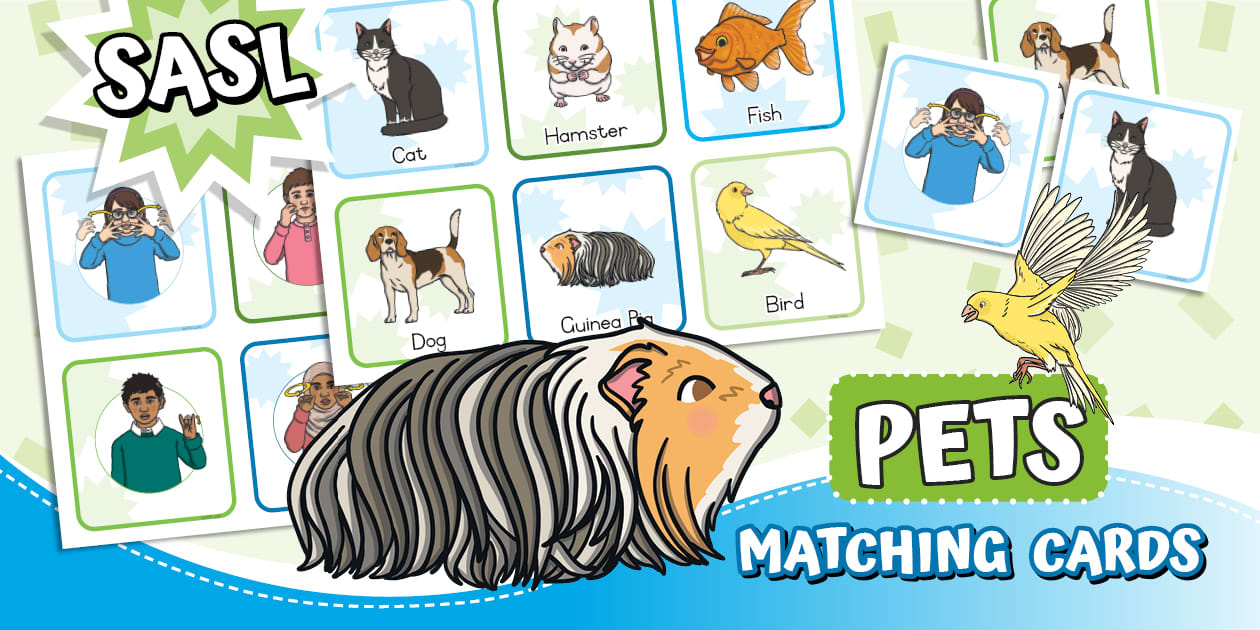 FP - SASL - Pets - Matching Cards (CAPS Aligned)