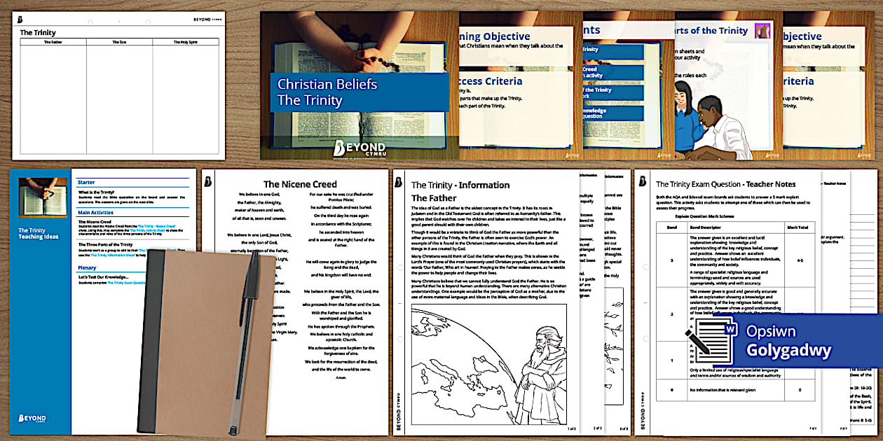 The Holy Trinity Lesson Pack (teacher made) - Twinkl