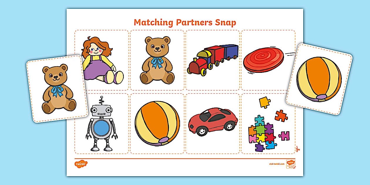 Language Skills: Matching Partners Snap Foundation Stage