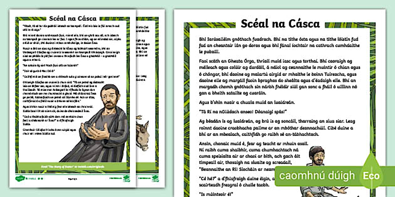 Scéal na Cásca: Triail Tuisceana Difreáilte - Twinkl