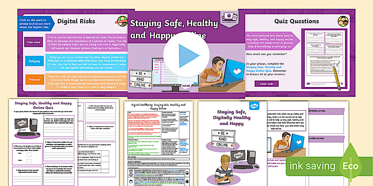 PSHE: UKS2 Digital Wellbeing - Lesson Pack 2 (teacher made)