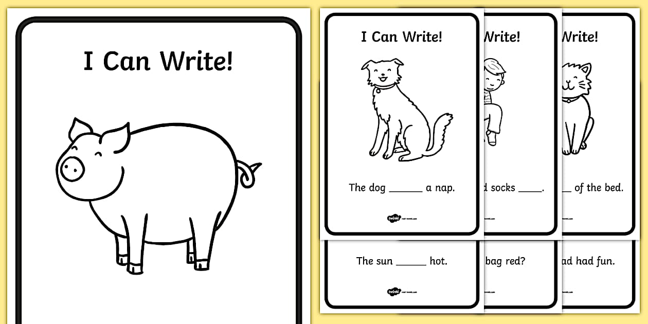 Phase 2 High Frequency Word Sentence Writing Worksheet / Worksheet ...