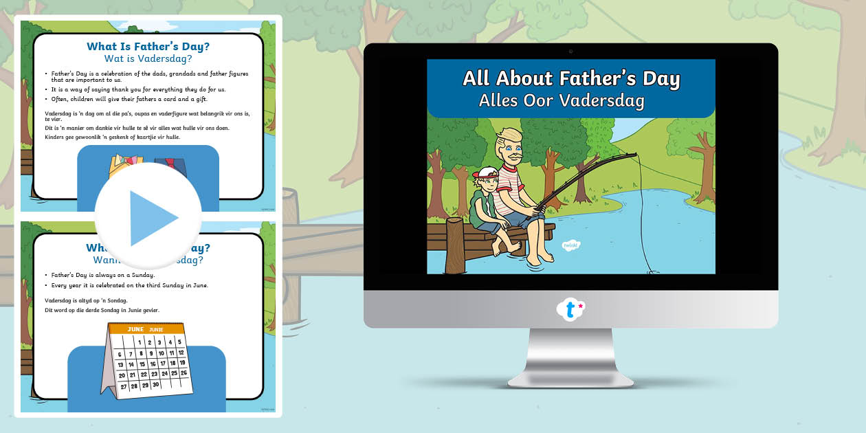 All About Father's Day PowerPoint (teacher made) - Twinkl